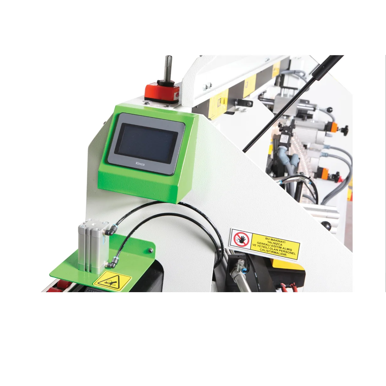 Small Size Edge Banding Machine For Small Working Area With Head End ...