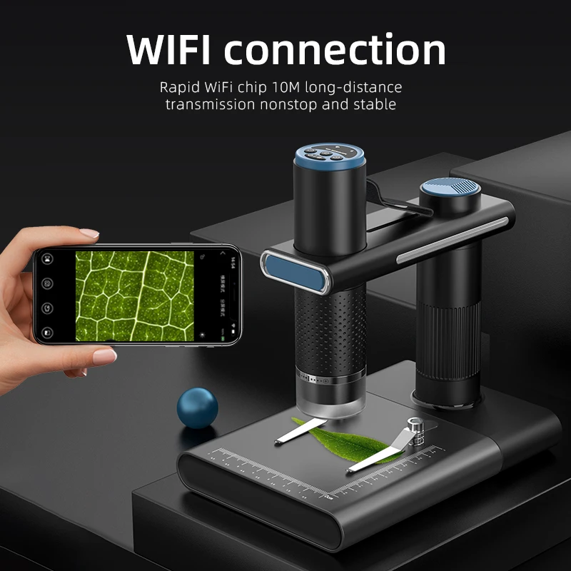 320 Wireless Digital Microscope 50x-1000x 1080p Handheld Portable Mini ...