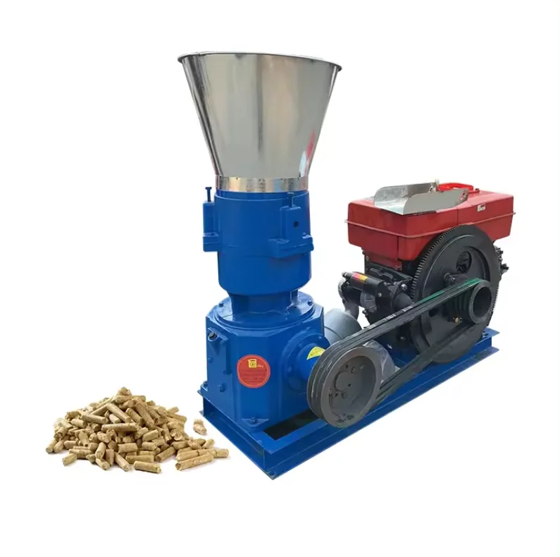 Wood Pellet Machine Biomass Fuel Wood Sawdust Straw Pellet Making ...