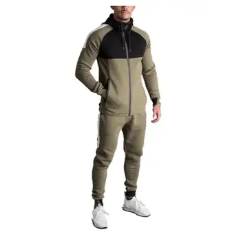 High Quality Tracksuits Custom Logo Tracksuit/men Hooded Cotton Sweat ...
