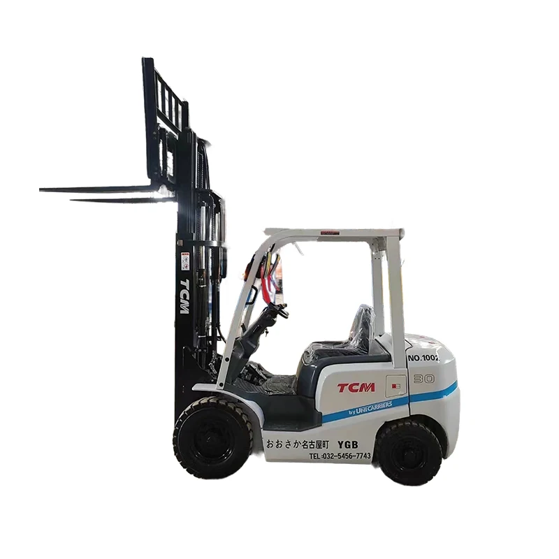 TCM Forklift /3 Ton diesel Forklift 4*4 Off-road Forklift for Sale ...