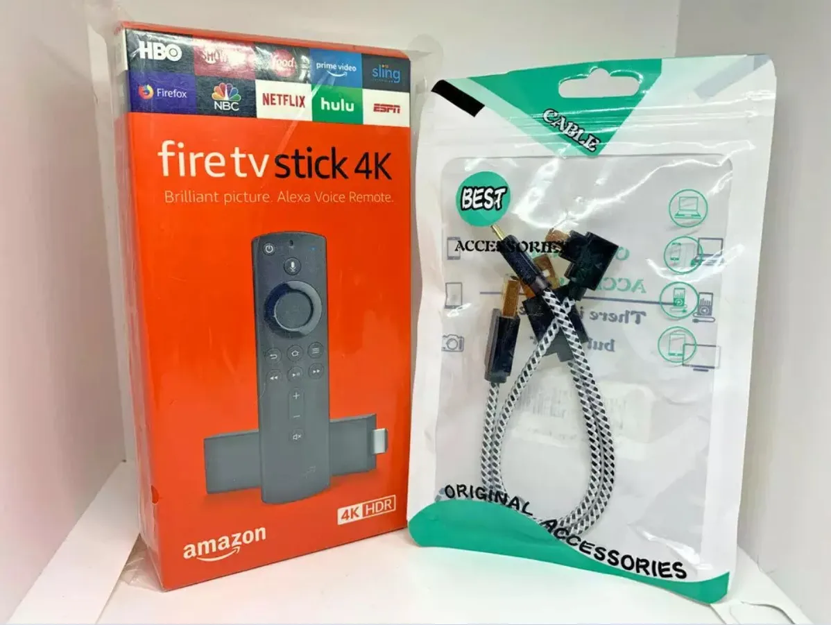 Items Fire Tv Stick 3rd Gen 4k Streaming Media Player Alexa Remote ...
