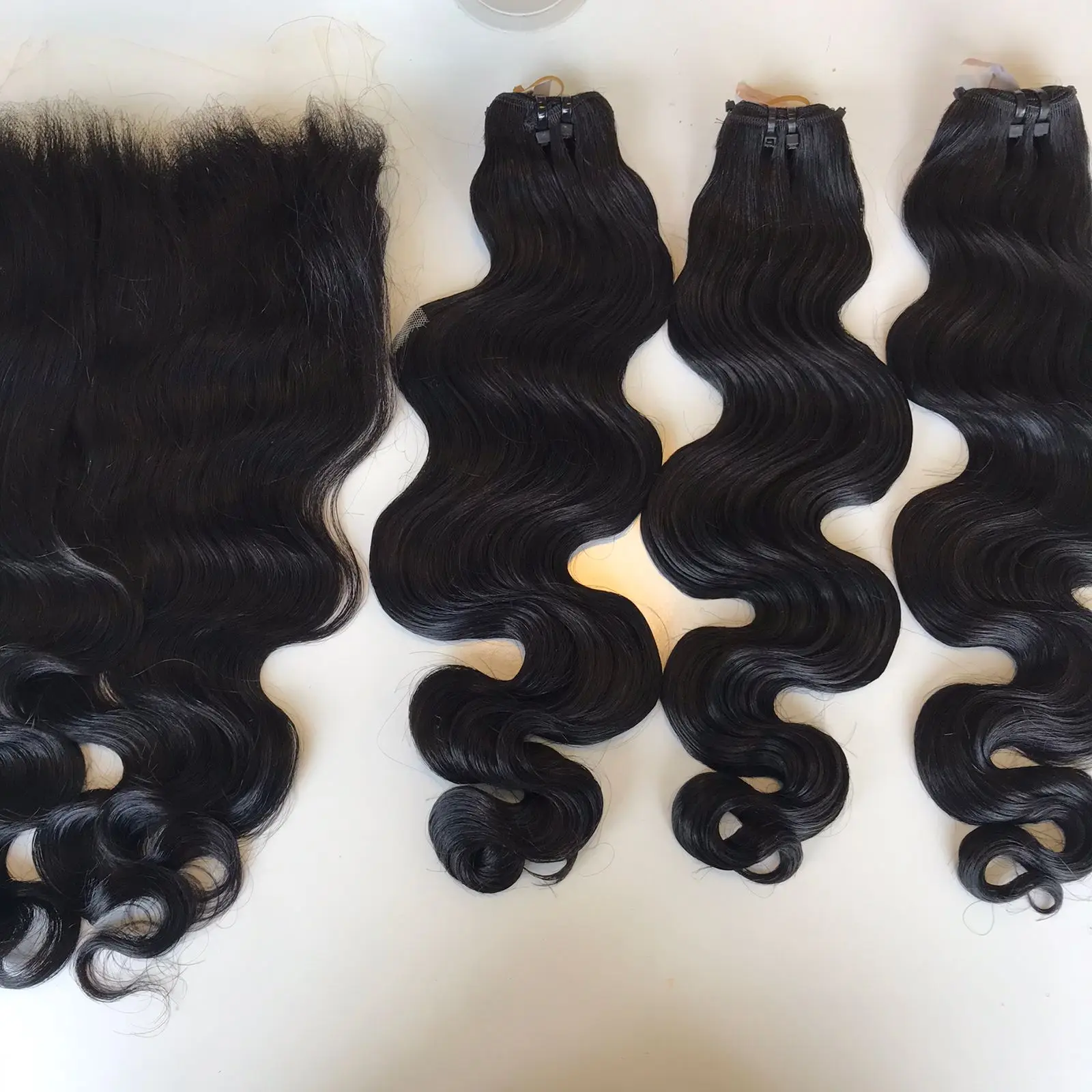 High Quality 100% Vietnamese Raw Hair Body Wave Weft Hair Bundles ...