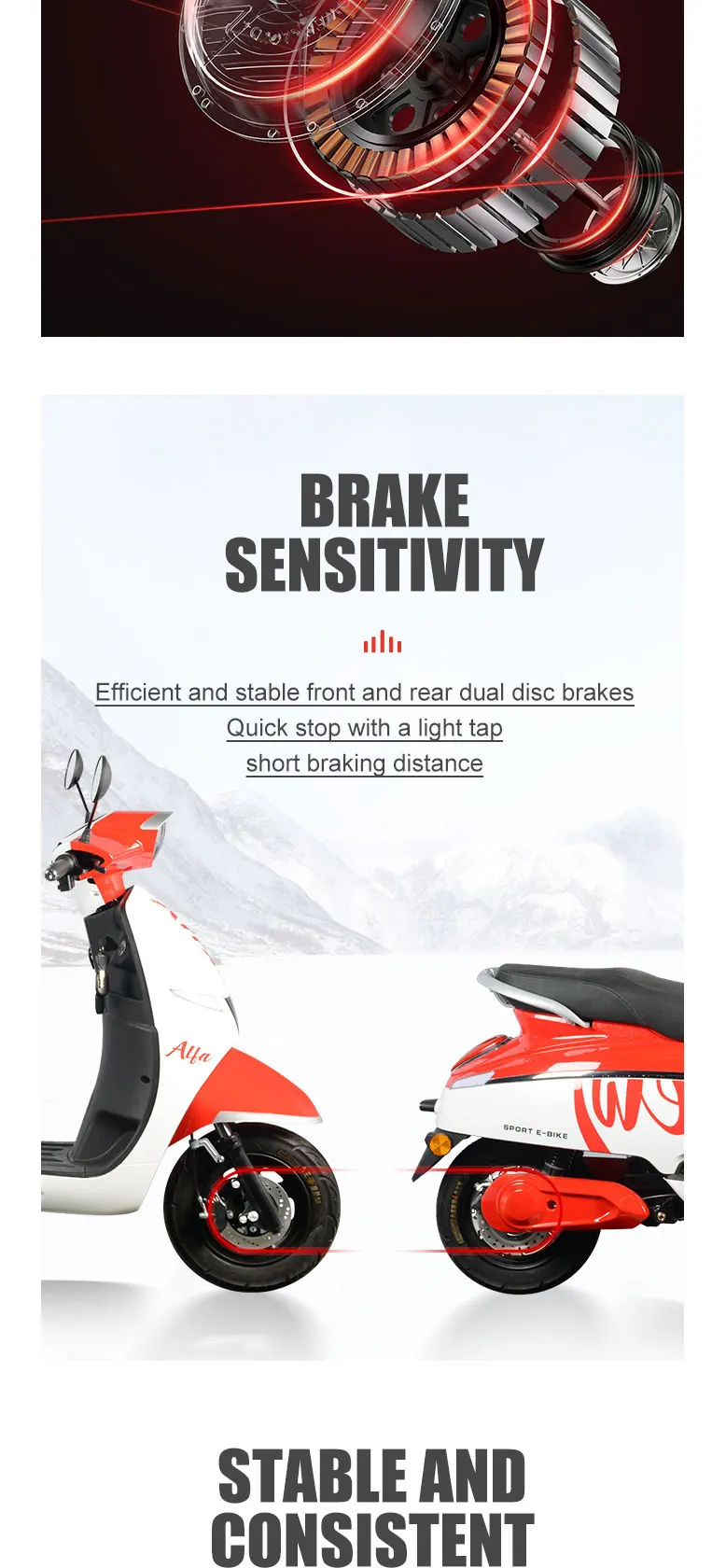 EEC Approved 1000W Smart Electric Mopeds Fast Electric Motorbikes with ...