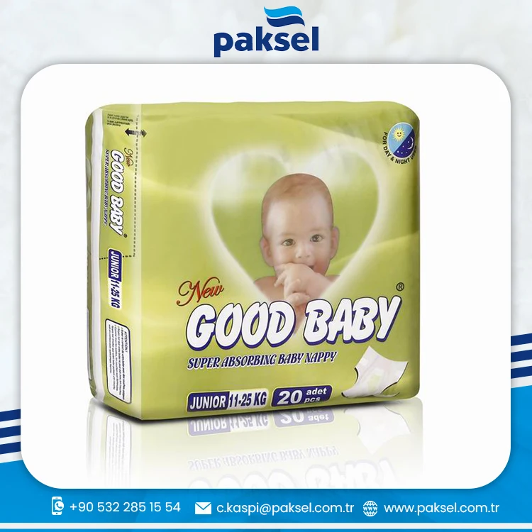 Good Baby Super Absorbing Baby Nappy Junior 11 To 25 Kg 20 Nappies ...