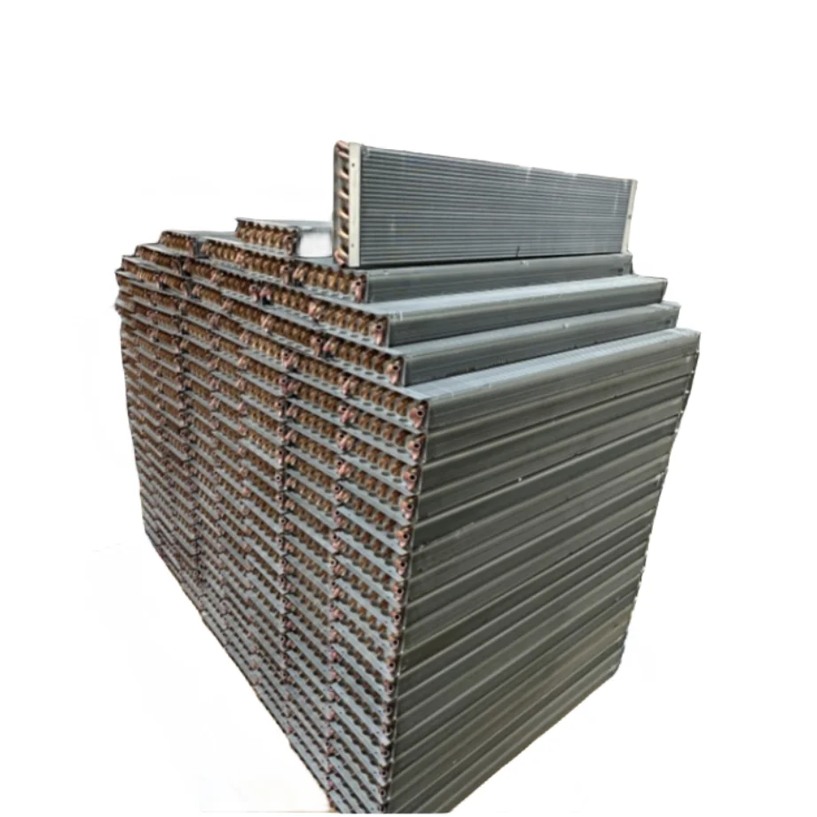 Hvac Refrigerator Finned Heat Exchanger Copper Tube Coil Aluminum Fin ...