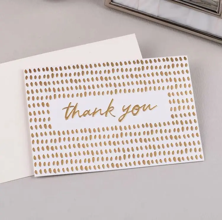 Bespoke Paper Thank You Notes Custom Tokens of Gratitude Crafted With ...