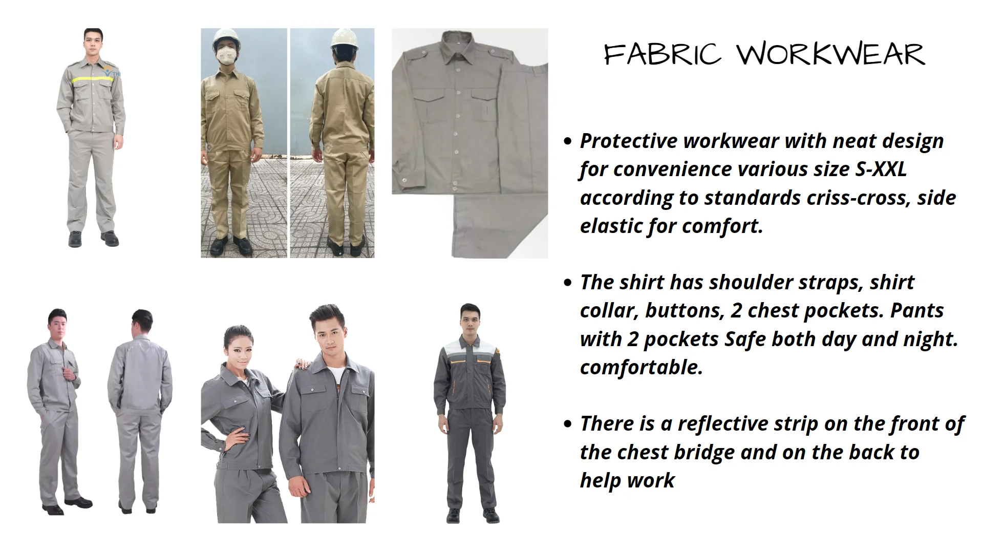 Wholesale Oem Odm Professional Design Men And Women Fabric Coverall ...