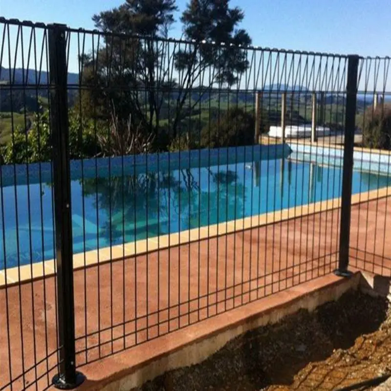 Customizable Pvc Coated Brc Fence Roll Top Triangle Bending Weldfence ...