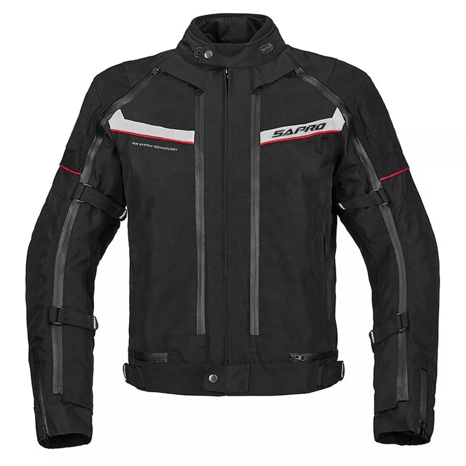 CE Level 2 Approved Motorbike Men Short Jacket with Vents