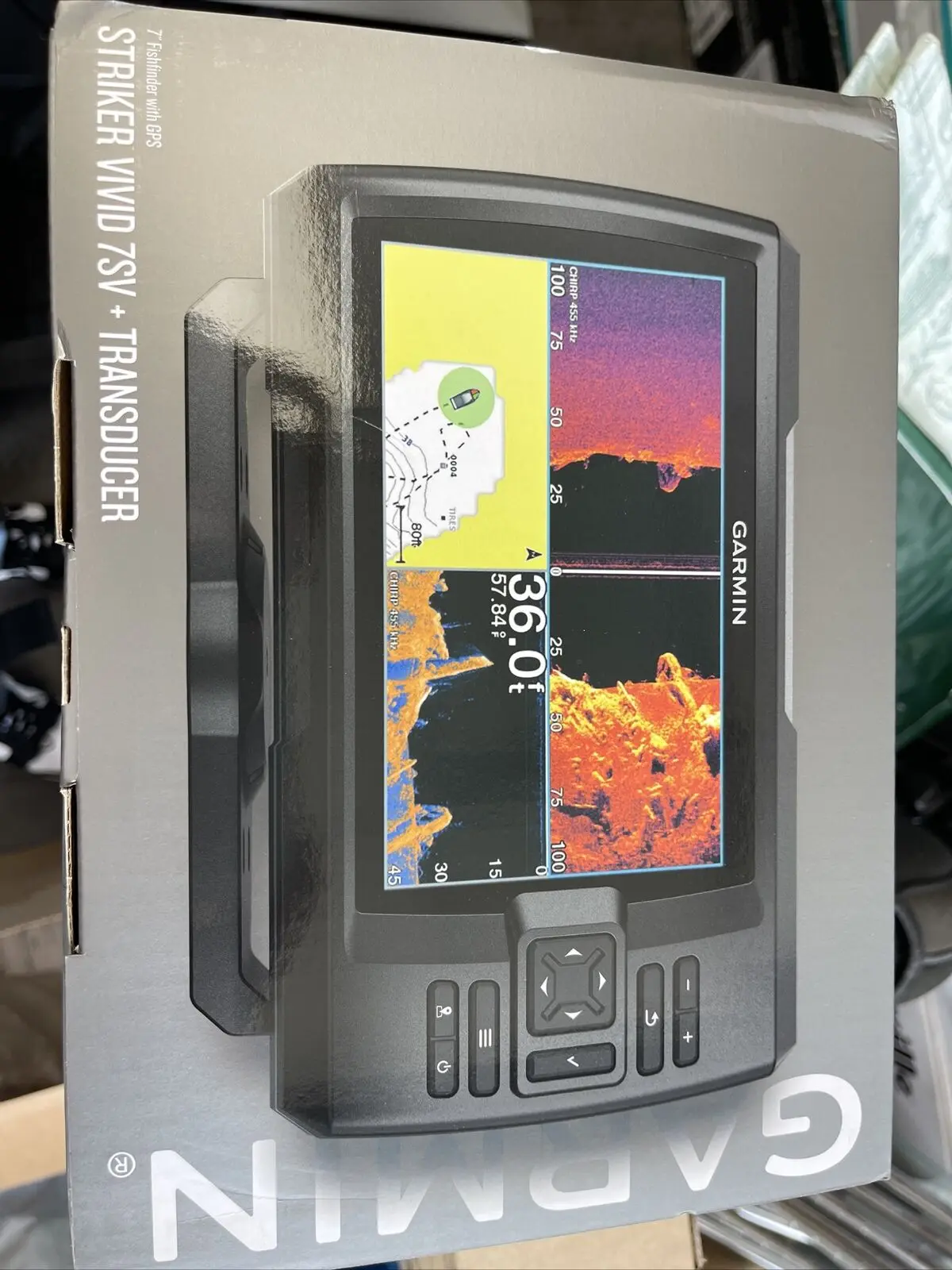 Best Price Garmins Striker 7sv With Transducer 7gps Fishfinder With ...