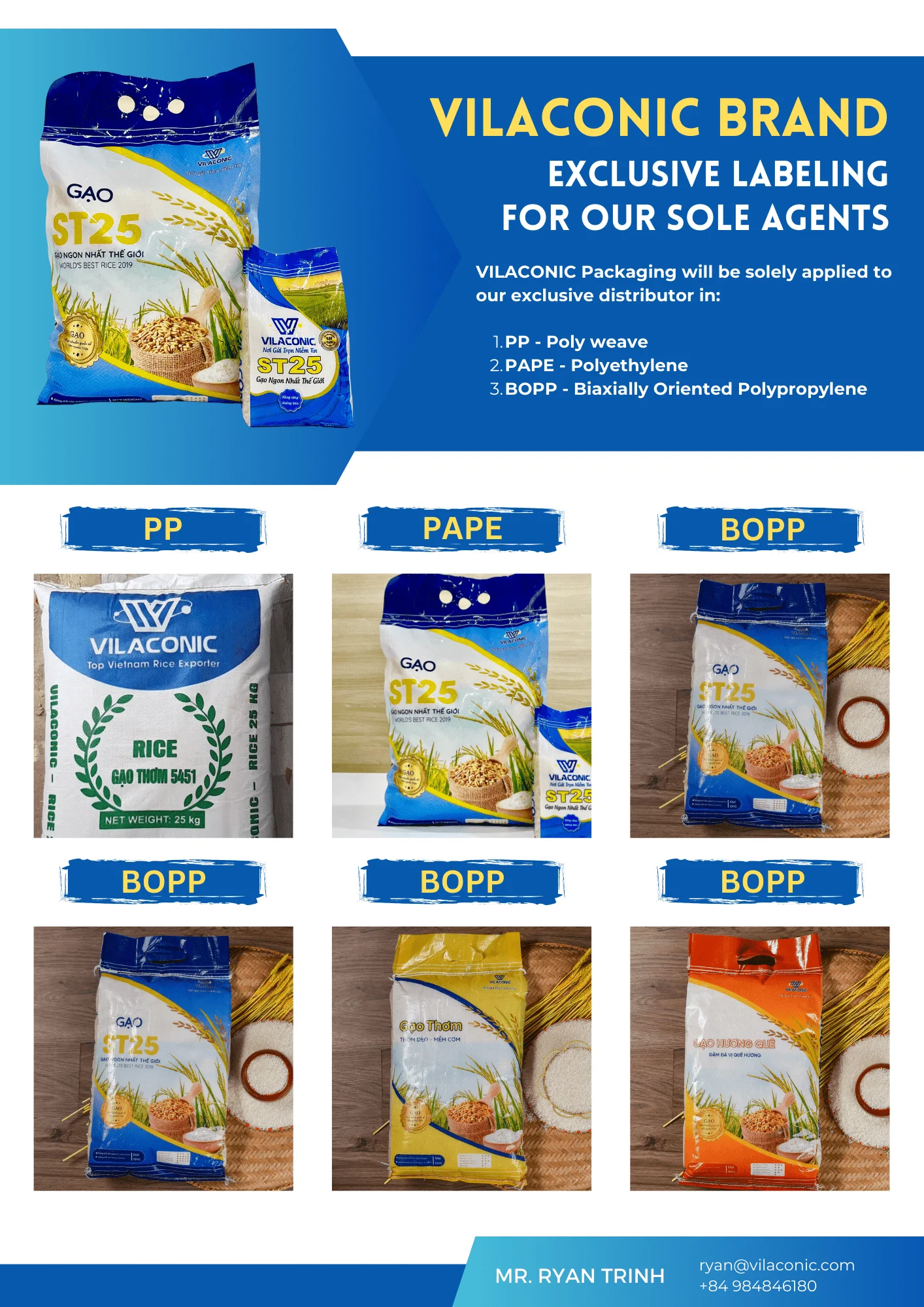 Calrose Rice Medium Grain Sushi Rice From Pacific in Vietnam Perfect ...