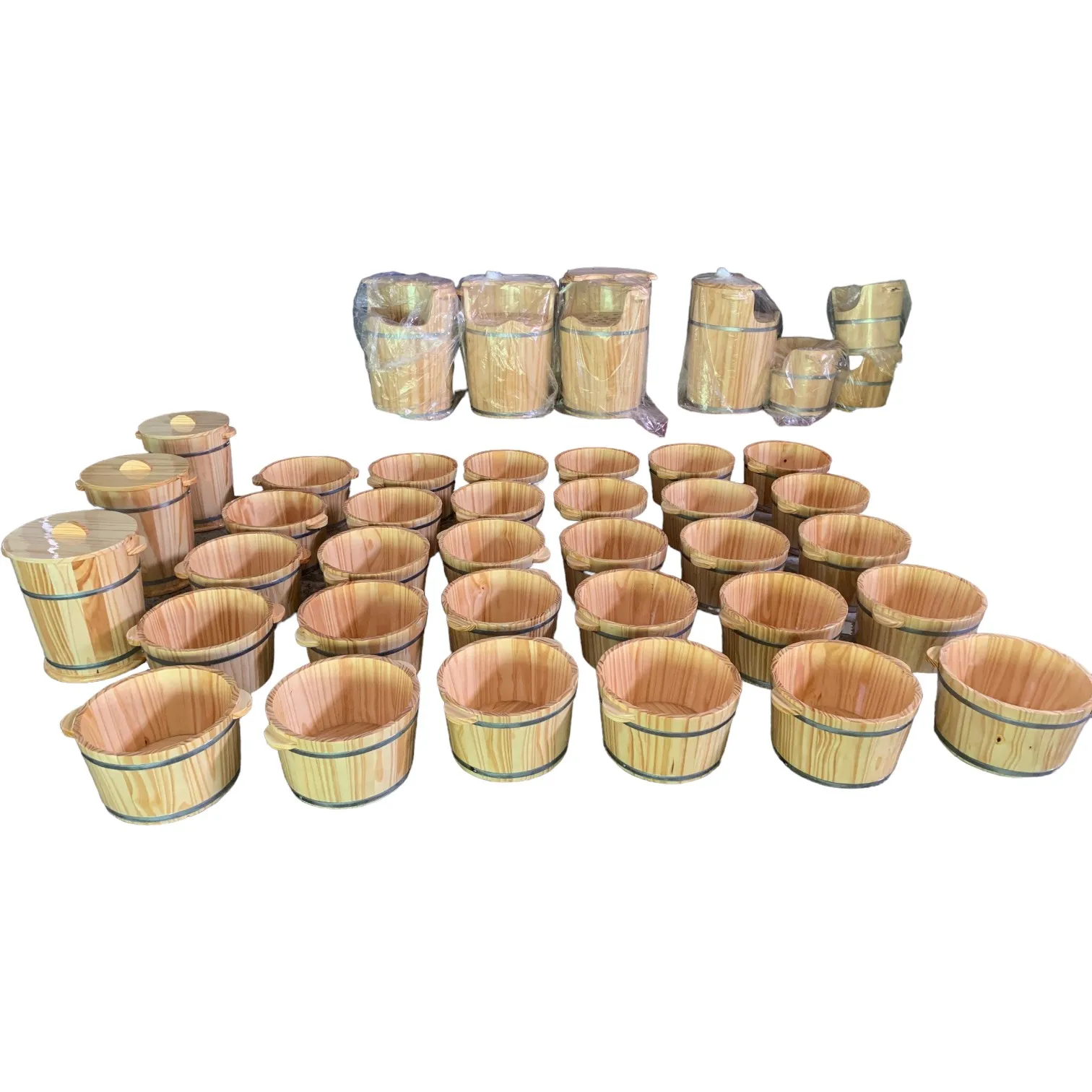 Wholesale Wooden Barrel Bath Tub Pine Wood Bath Tub With Cheapest Price ...