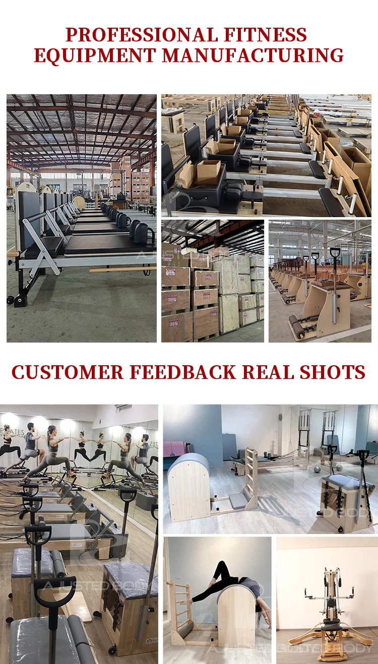 Pilates Full Overhead Reformer Training Fitness Equipment Stretch ...