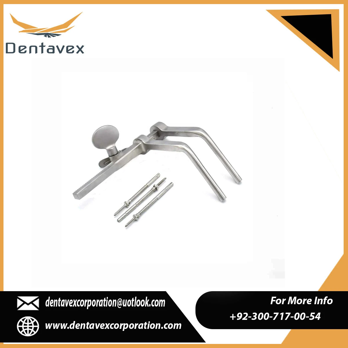 Caspar Cervical Distractor With Screws Pins Instruments Set ...