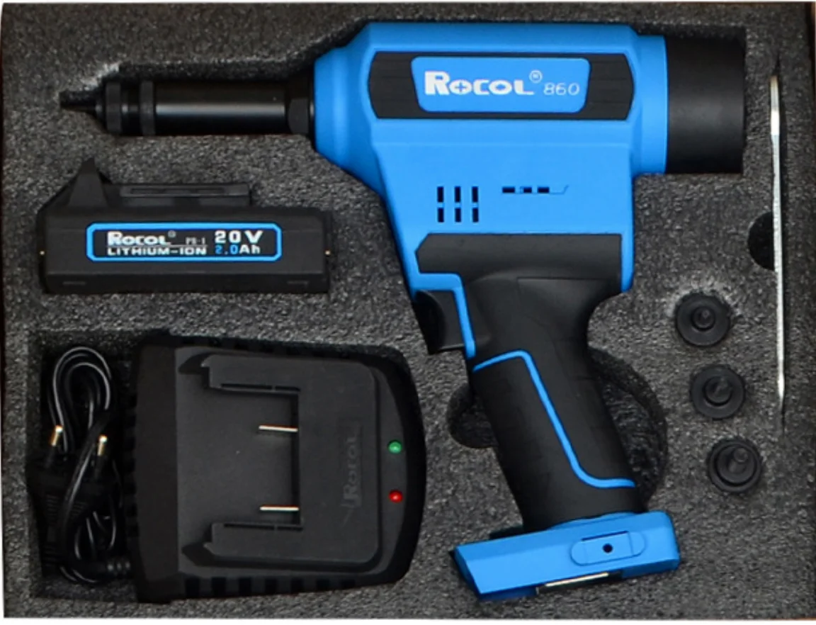 Rl-860 Lithium Rivet Nut Gun Cordless Riveter M3-m12 - Buy Lithium ...