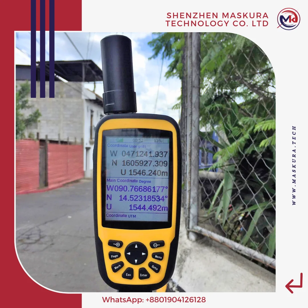 Maskura 660 RTK Handheld GPS Terminal - Precision Surveying