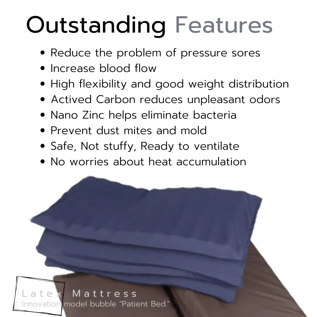 Innovation Mattress From Natural Bubble Latex 6 Ft Helps To Fall Water ...