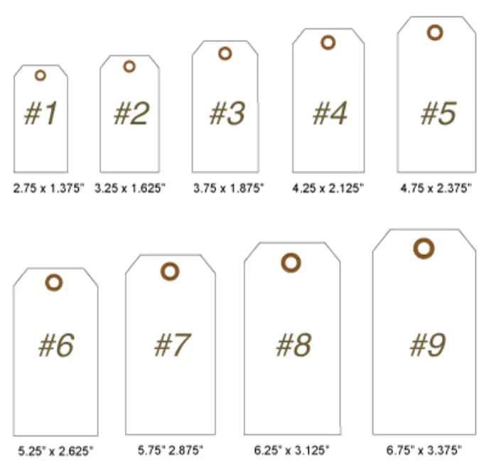 Wholesale Hang Tags Custom Printing Logo And Brands Garment Labels ...