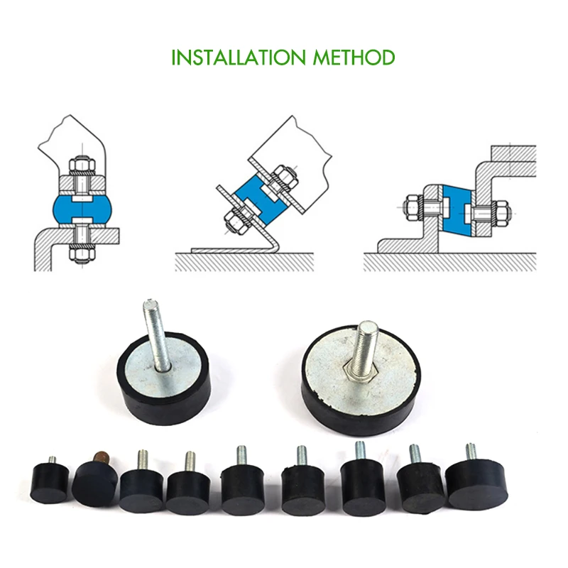 Rubber Damper Anti Vibration Mounts for Industrial Use
