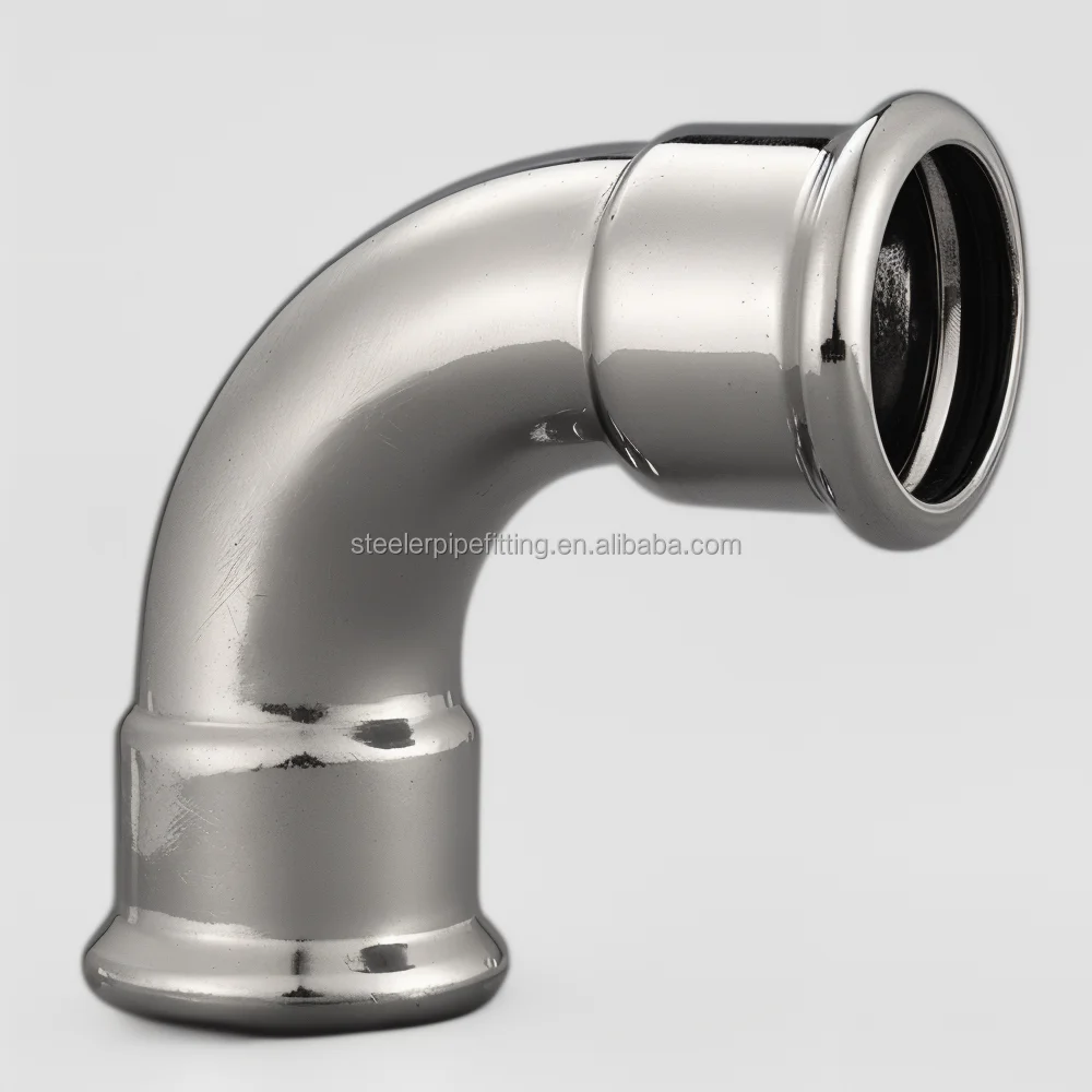 Copper 32 Dn Capping Pipe Fitting M Profile Double Press 90 Degree ...