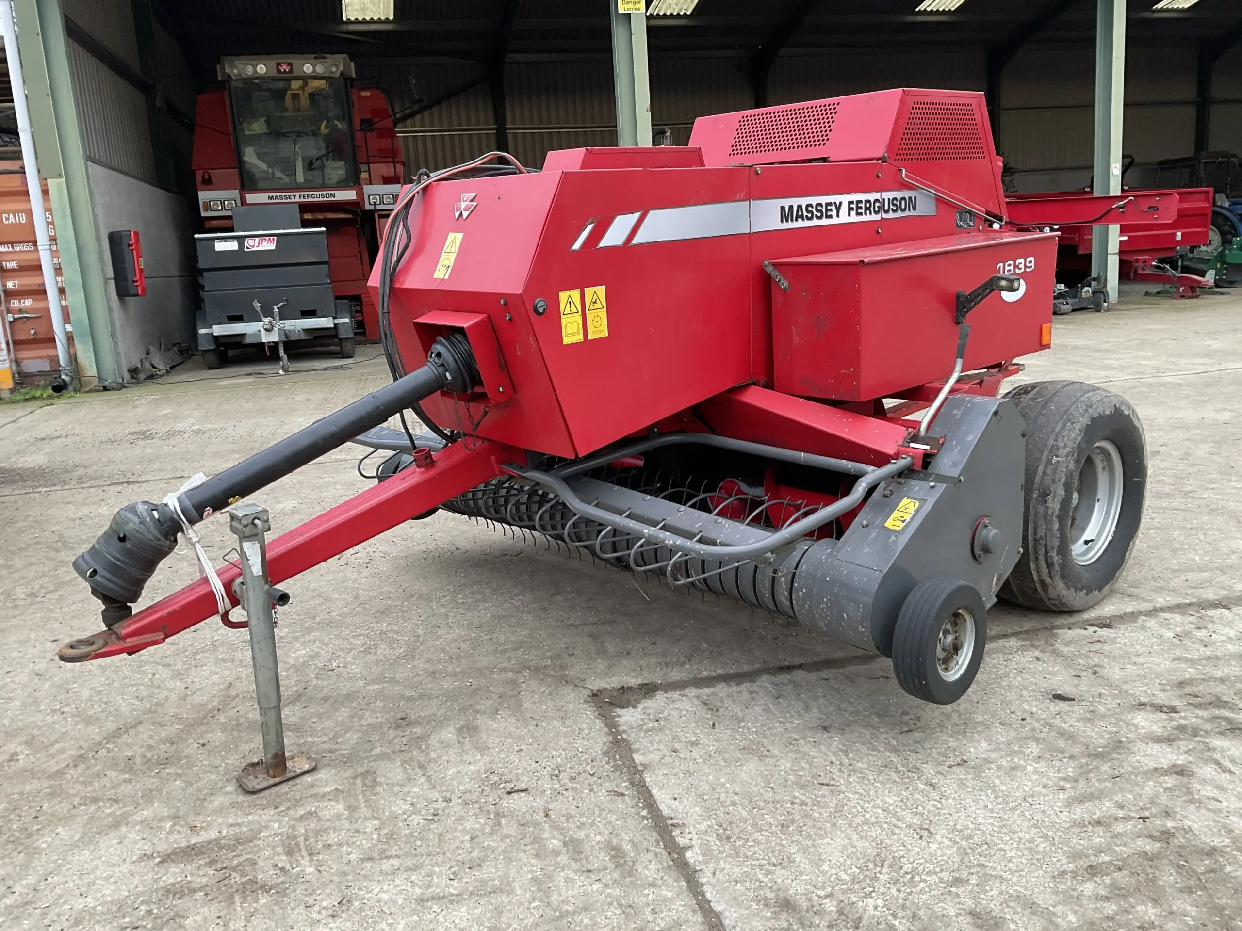 Used Baler Massey Ferguson 1839 Agricultural Machinery Used Farm Mini ...