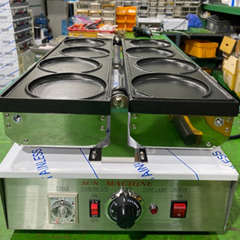 Korea Electric Hotteok Machine 4P & Sweet Pancake Maker for Commercial ...