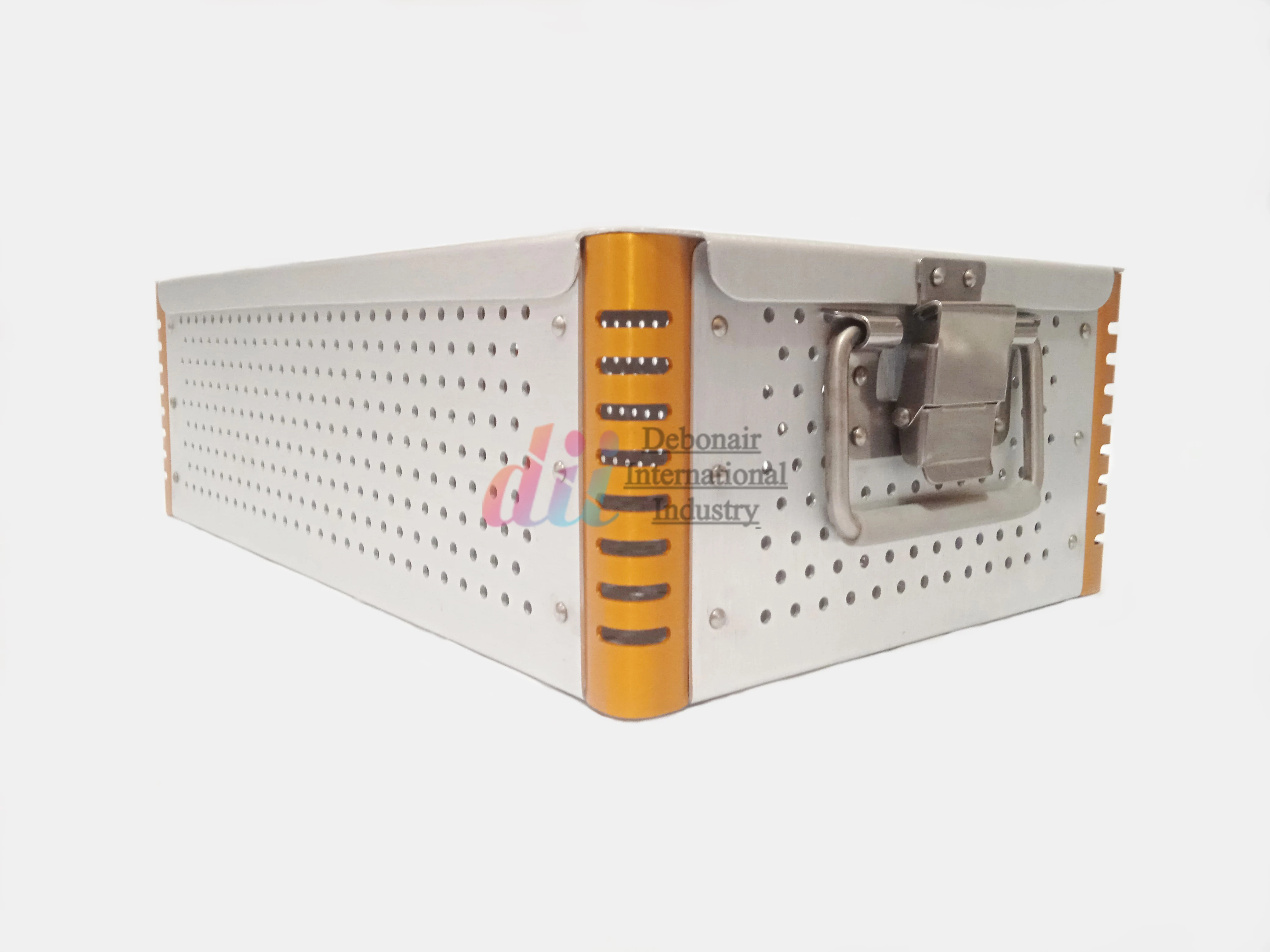 Aluminum Sterilization Box for Orthopedic Surgical Instruments