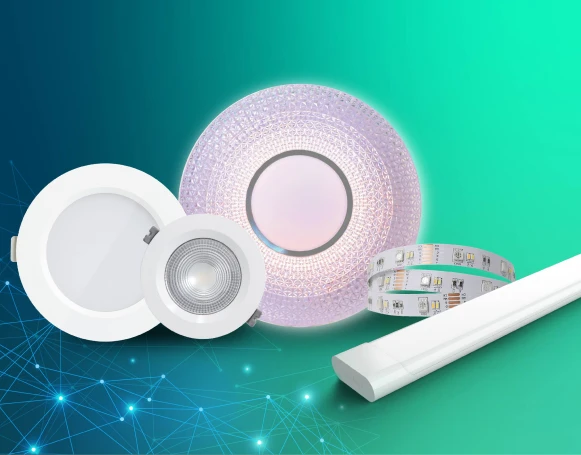 Smart Led Luminaire BLE Control 40W Saving Energy High Performance ...