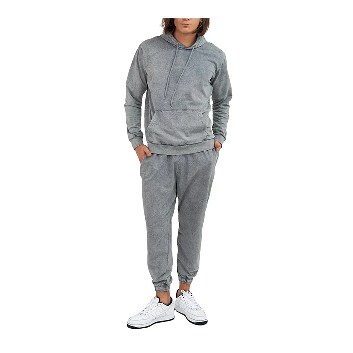 High Quality Men Fashion Sport Zip Up Hood Jacket And Jogger Tracksuit ...