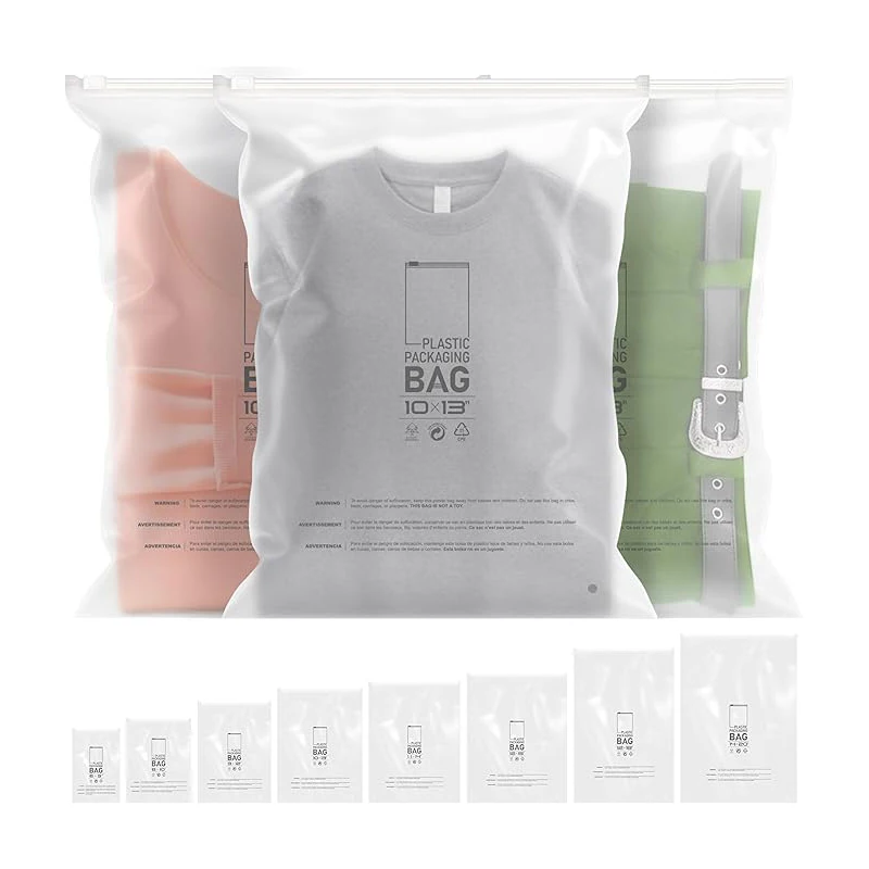 Customized Personality Logo Small Mini Transparent Clear Zipper Plastic ...