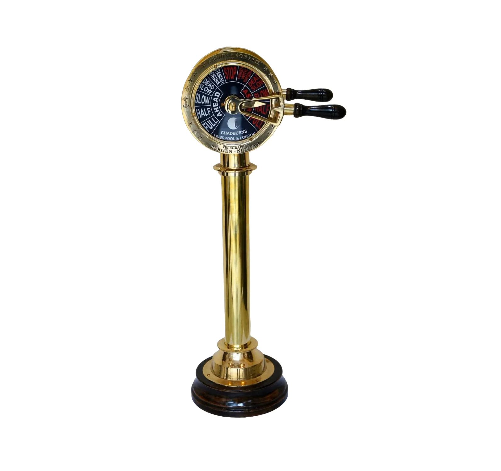 Pure Solid Brass Collectible Marine Brass Telegraph Nautical Designer ...