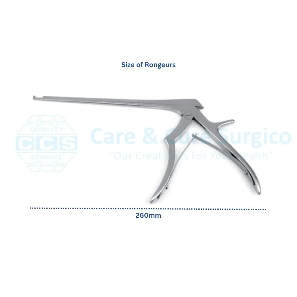 Kerrison Rongeurs 1,2,3,4,5mm Up Bite 40 Neuro Spine Orthopedic ...