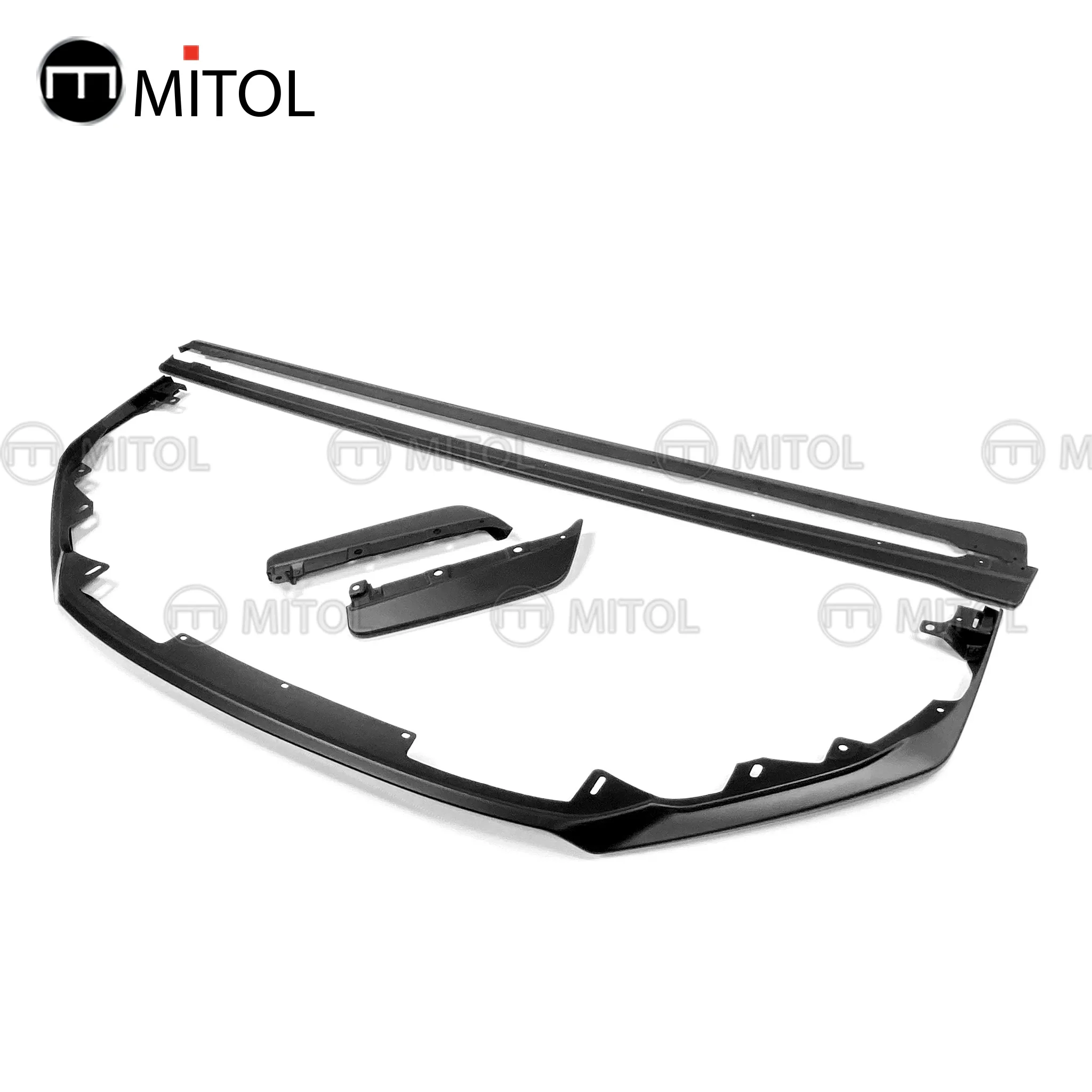 Rear Bumper Lip For Subaru Wrx 22-on St Style - Abs Matte Black Body ...