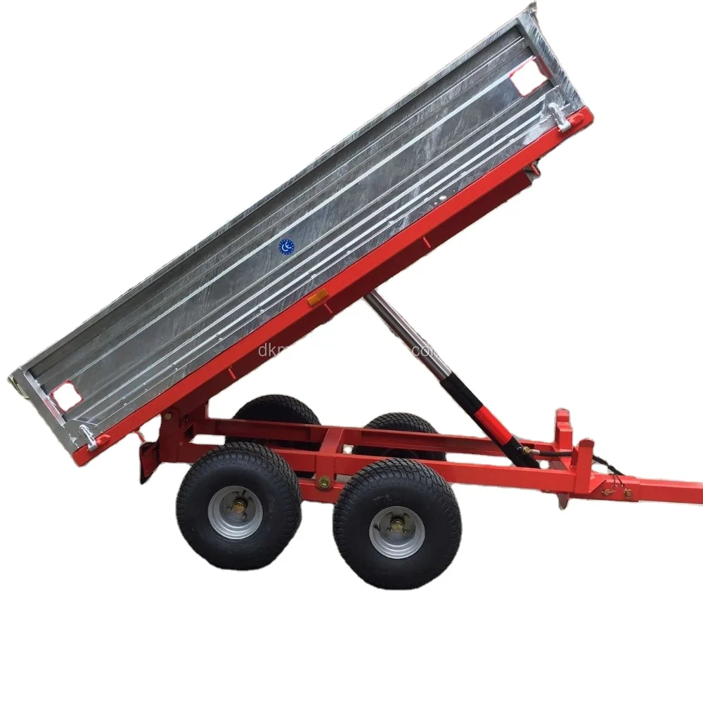 10t Hydraulic Dump Tipping Farm Trailer For Sale - Buy Dump Trailers ...