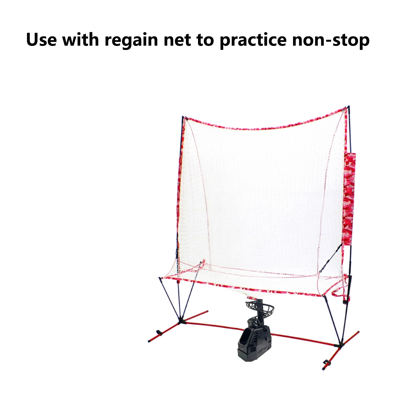 Tennis Batting Training Aides - Launch Toss Machine by GLOMFORCE