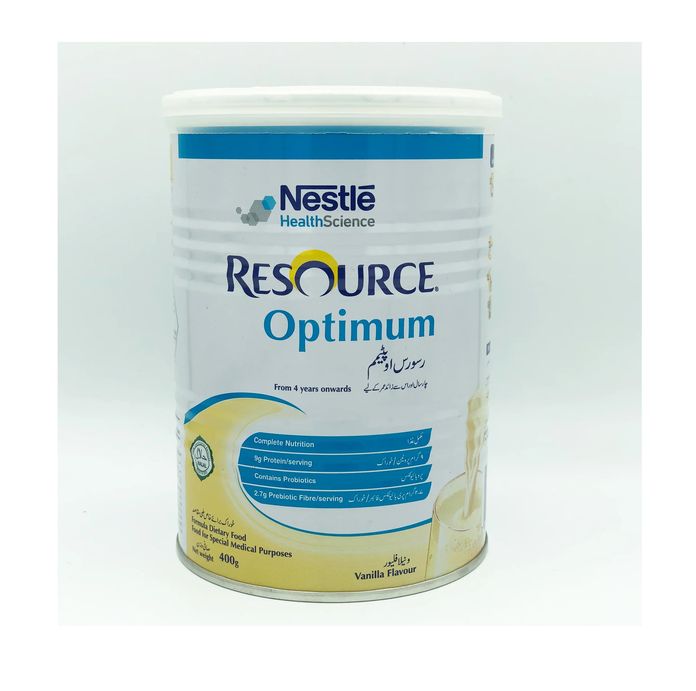 Nestle Resource Opti 400g Tin Vanilla Flavor For Malnutrition/buy ...