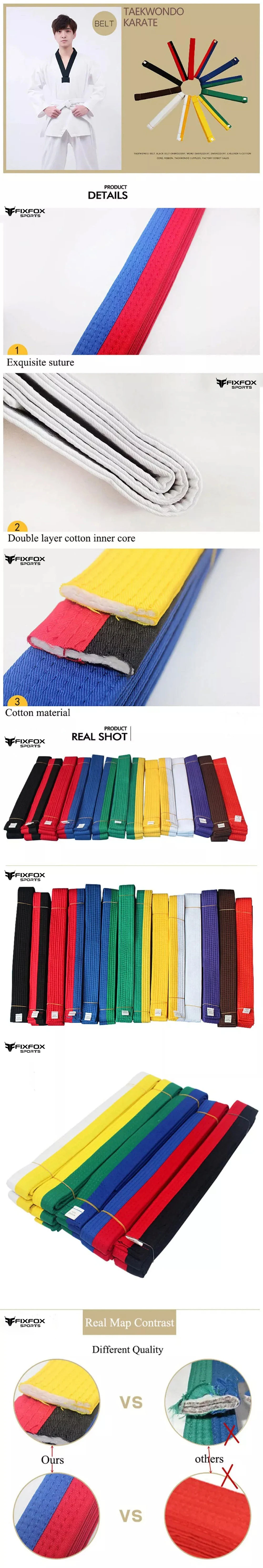 Martial Arts Judo Belts Jiu Jitsu Bjj Belts Karate Taekwondo Belts ...