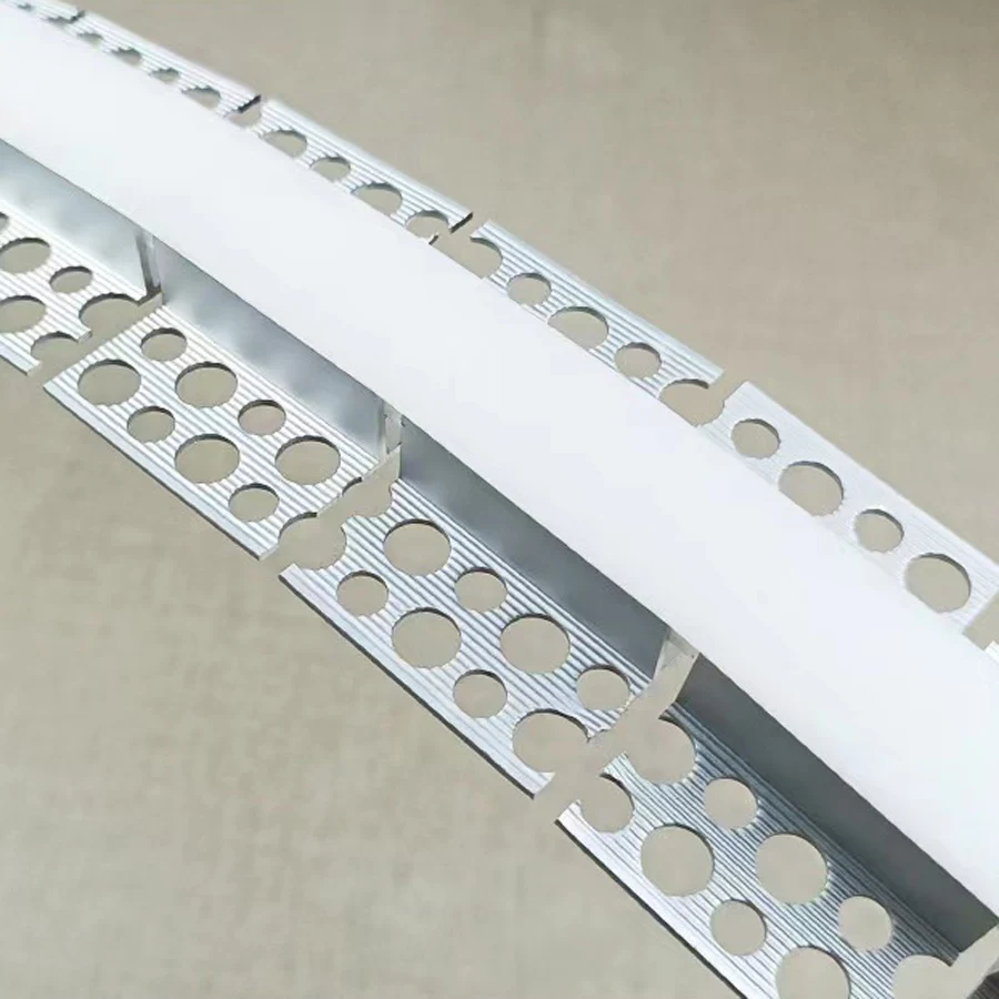 Modern Linear Corner Aluminum Industri Recessed Led Strip Light Ceiling ...