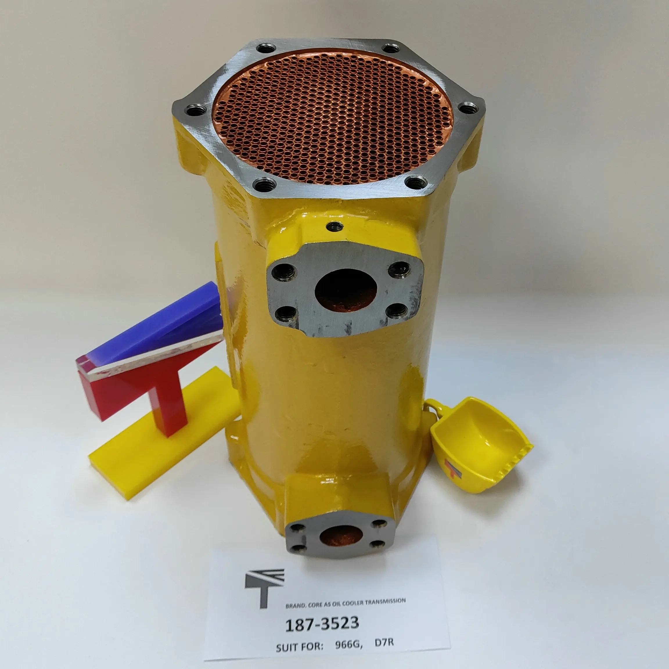 1873523 Mechanical Part Core As Oil Cooler Transmission 187-3523 for ...