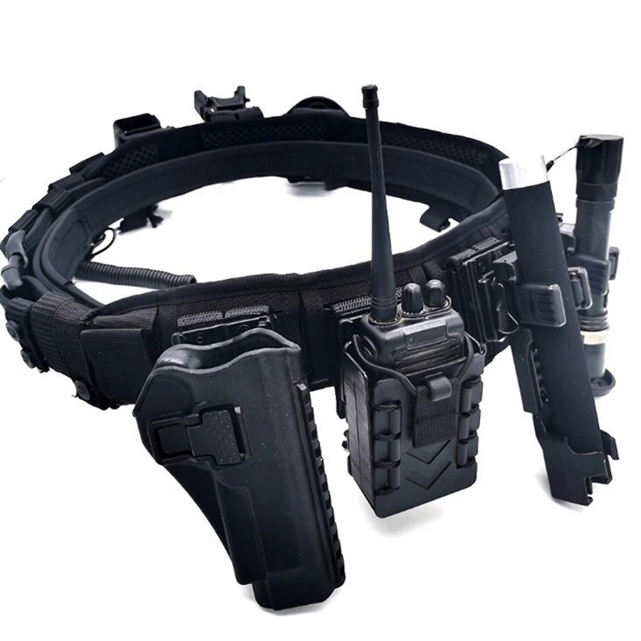 Belts Durable For Security Waist Belt Duty Belt Outdoor Solid Color ...