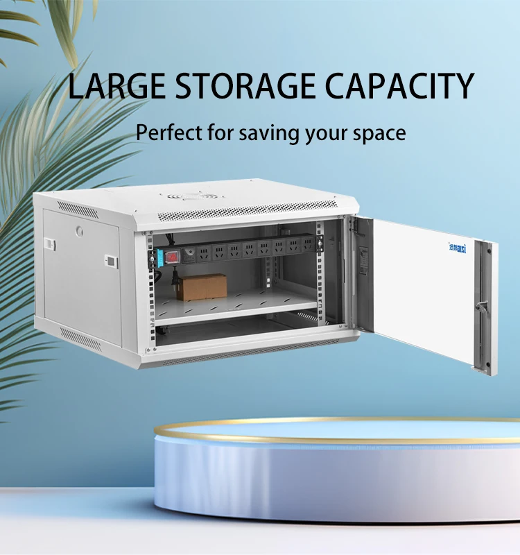Jzjg 2024 New Network Rack Wall Mounted Glass Door Network Cabinets ...
