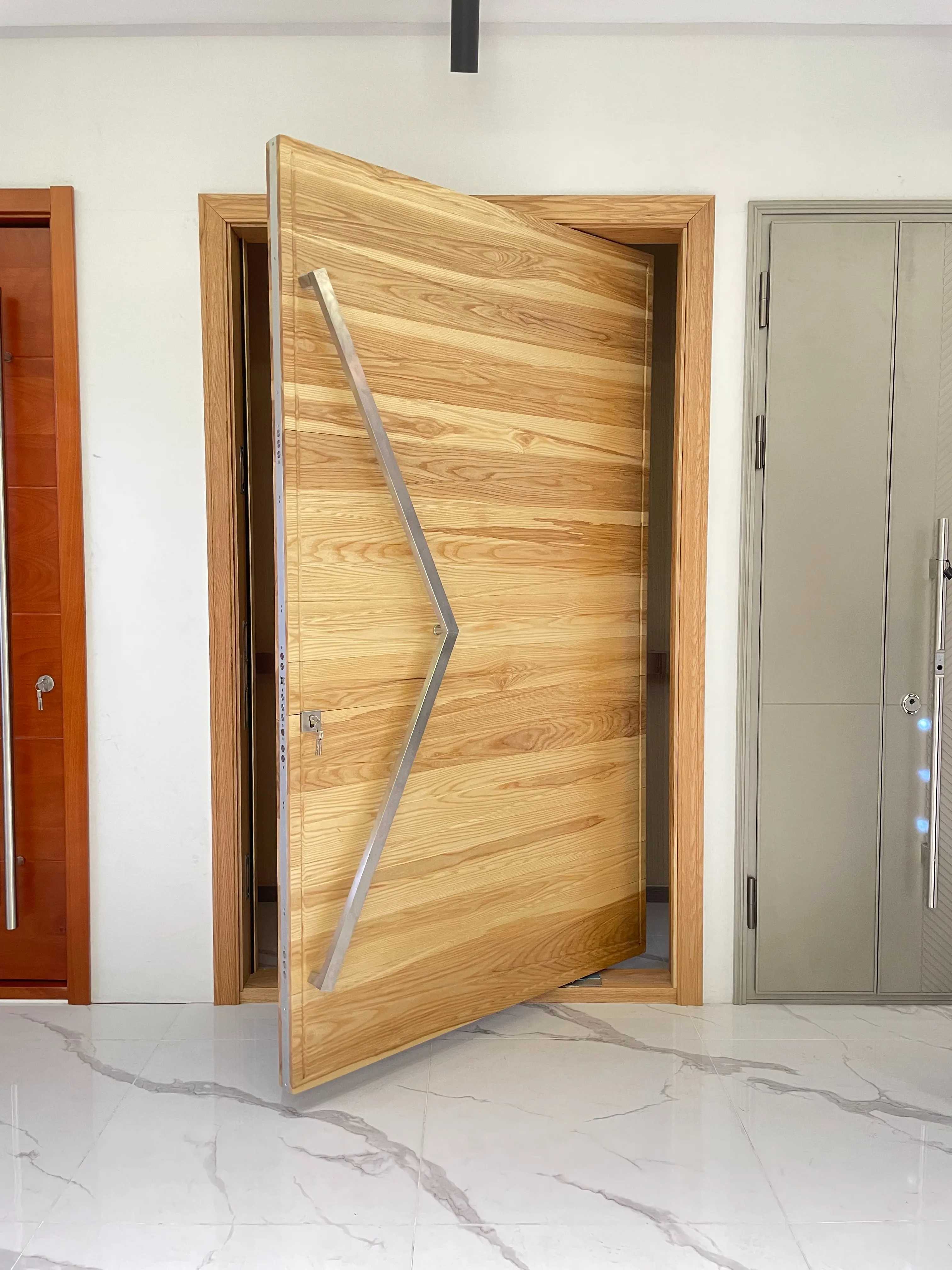 High Quality Customized Waterproof Interior Wooden Barn Door Sliding ...