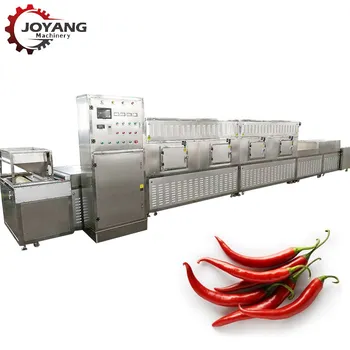Sterilizer Machinery High Efficiency Tunnel Dry Chilli Making Machine ...