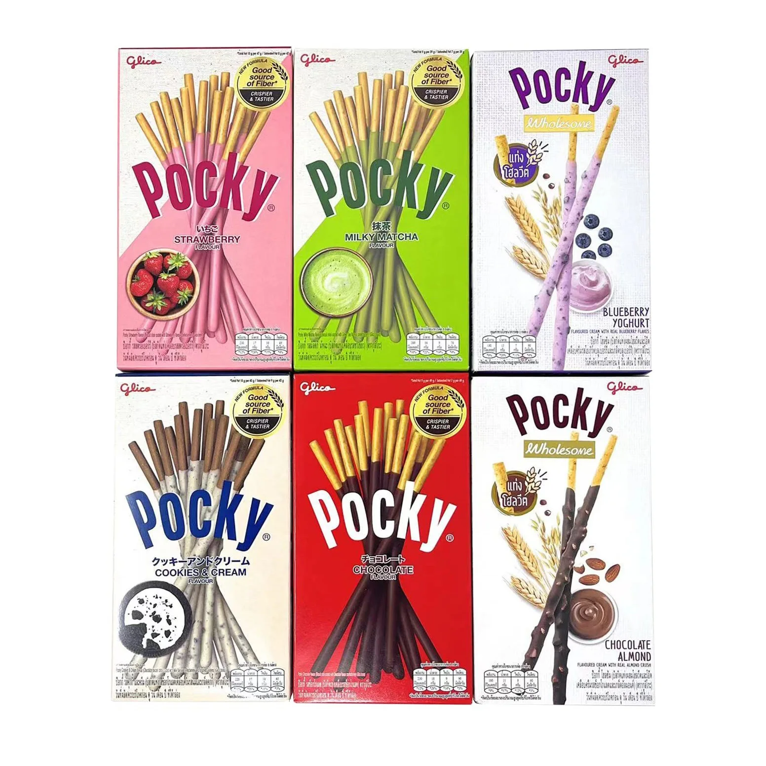 Stick Biscuits Cream Glico Pocky Pistachio Almond Hazelnut Crush - Buy ...