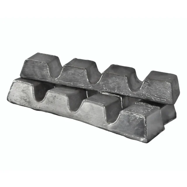 Lingote De Metal De Zinc Puro De Alta Calidad,Lingote De Zinc 99.99% 99 ...