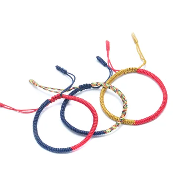 Wholesale Macrame Bracelets Beach Jewelry Handmade Wax String Bracelets ...