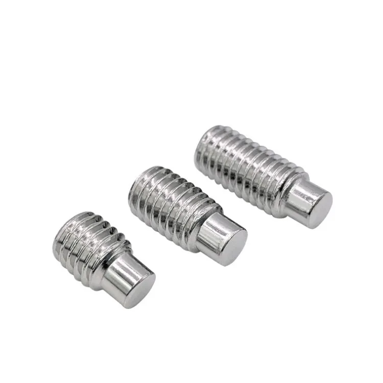 M2 M2.5 M3 M4 M5 M6 M8 M10 DIN915 Stainless Steel 304 Dog Point End Hex ...