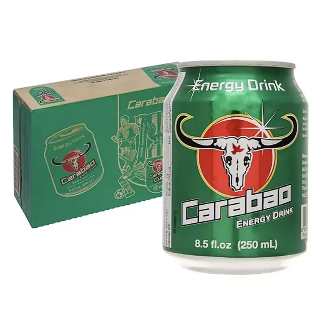 CARABAO ENERGY DRINK CAN-250ML BULK SUPPLIER from Thailand