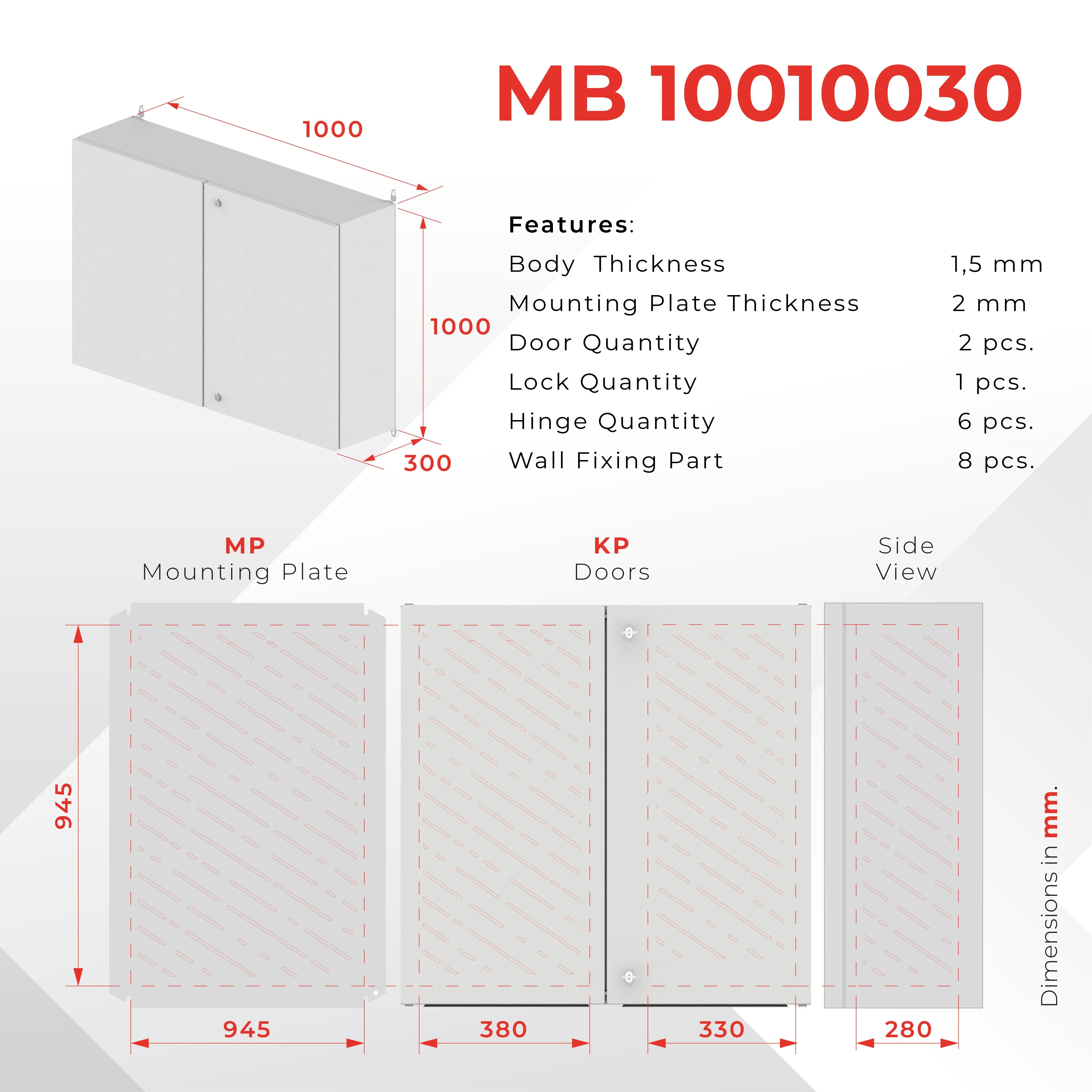 Ip54 Oem Best Quality Control Panel Boxes Electrical Cabinet Electric ...